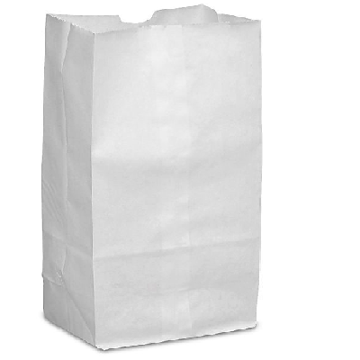 3LB White Grocery Bag - Canada Green Natural Products